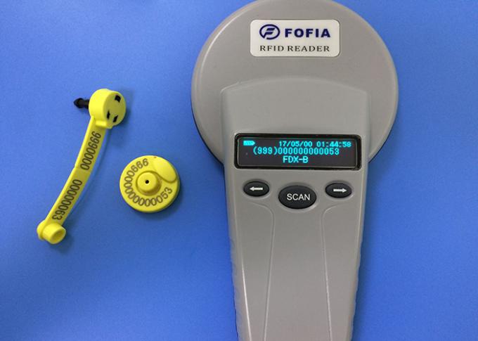Livestock Management RFID Handheld Scanner / Reader For Animal ...