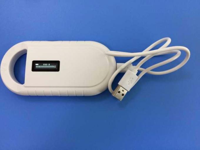 Professional Long Distance 125KHZ RFID Microchip Scanner Portable For Pets
