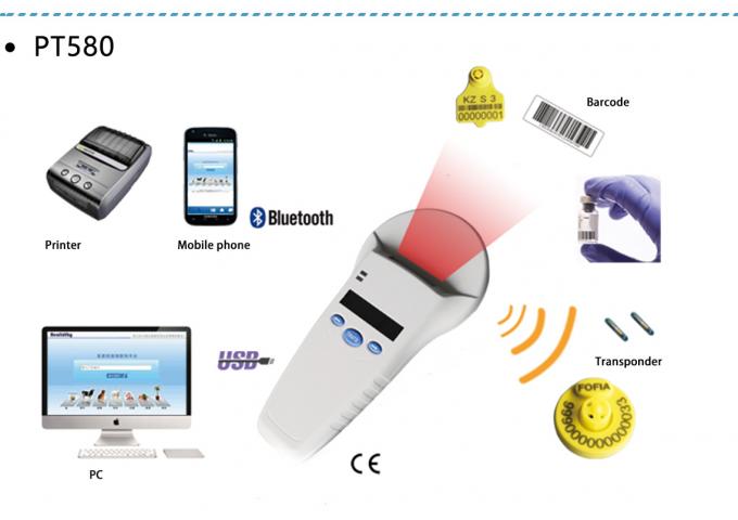 HDX Long Distance RFID Microchip Scanner Reader For Animal Dogs / Pets