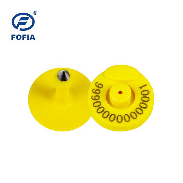 No Battery Swine ID Tags For Livestock Identification 134.2khz FDX-B