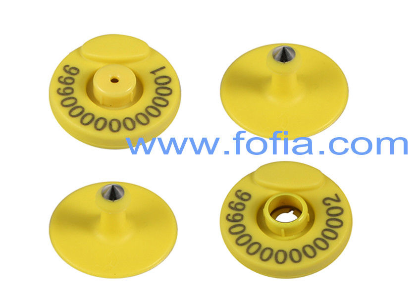 Electonic Ear Tags Rfid Animal Microchip Cow Ear Tag Identification Tag ...