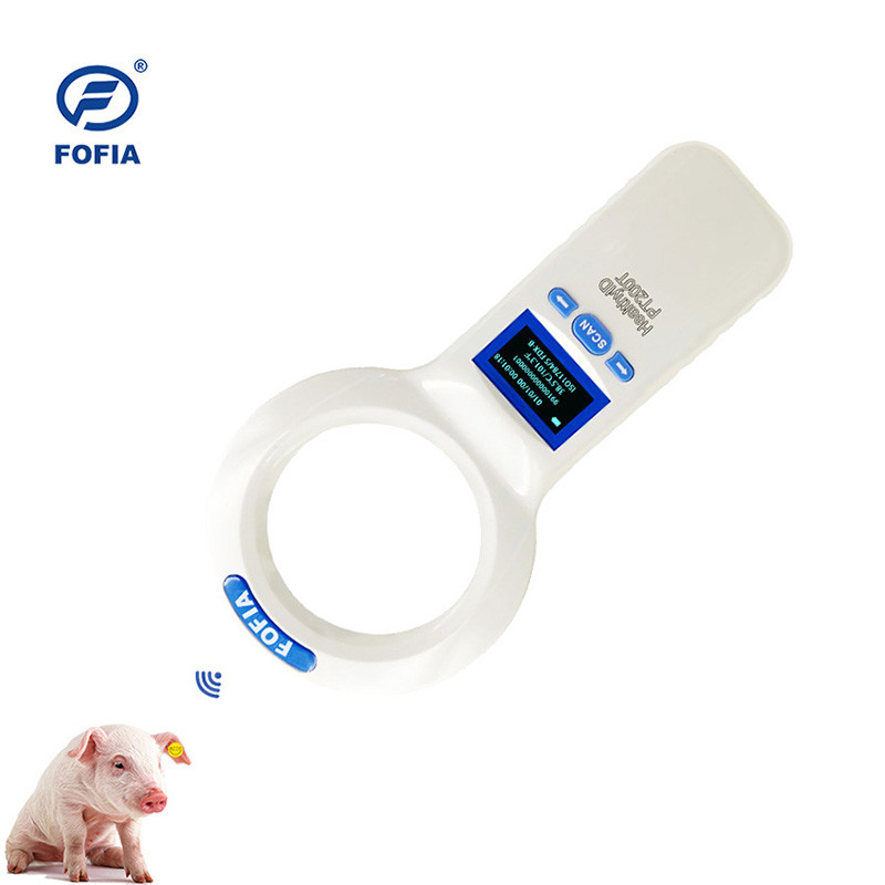 Pet ID Temperature Animal Microchip Scanner FDX-B LF Reader 3AA Battery