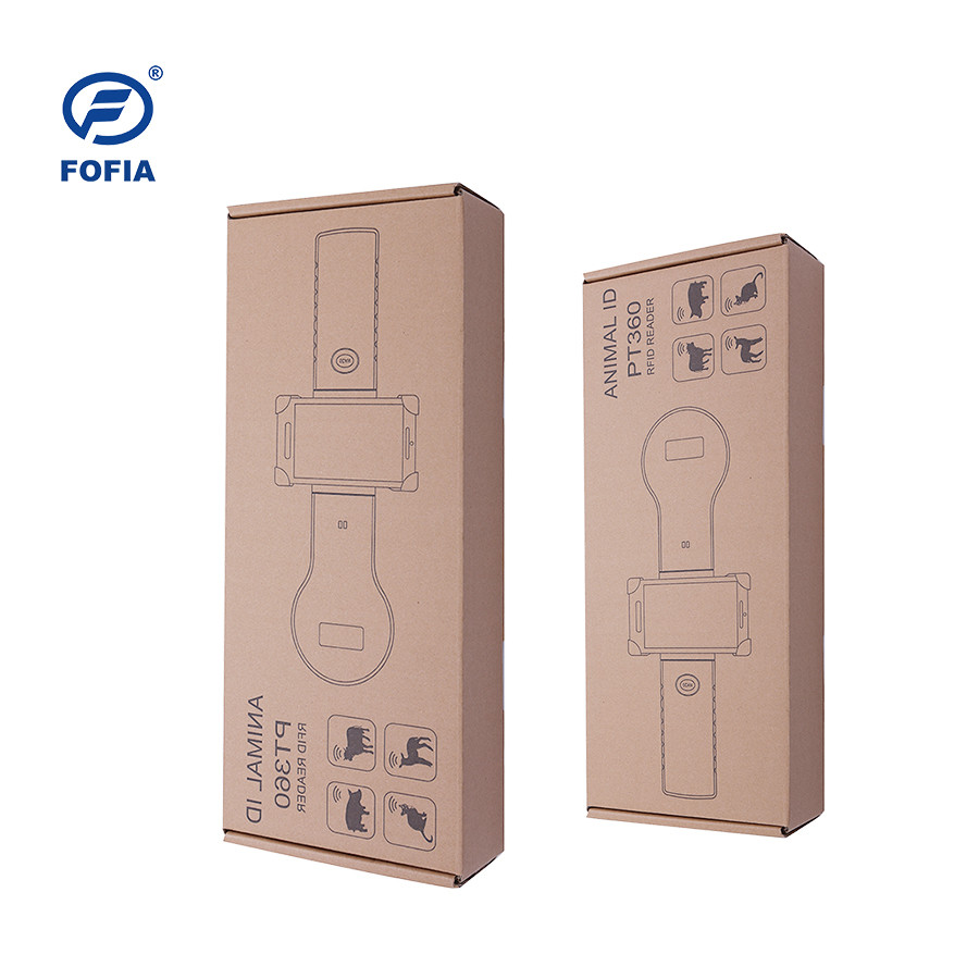 Animal Handheld RFID Reader For ID Ear Tag Reading With USB And Bluetooth