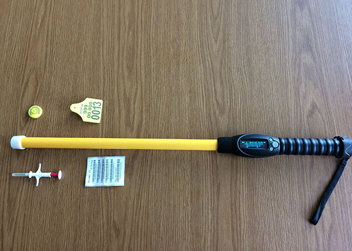 PET Identification RFID Stick Reader Eid Tag Reader With Long Distance