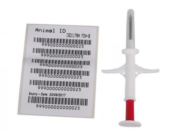 LF Gps Tracking Microchip For Dogs , 134.3khz Animal Id Chip For Tracking